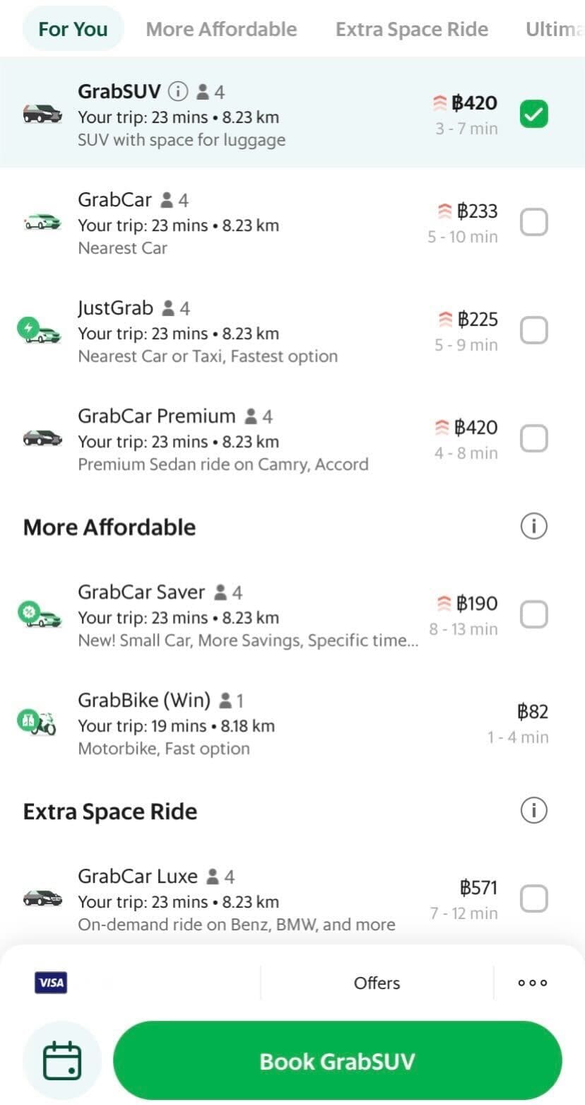 Complete Guide to Using Grab: Your Key to Smooth Travel in Thailand ...